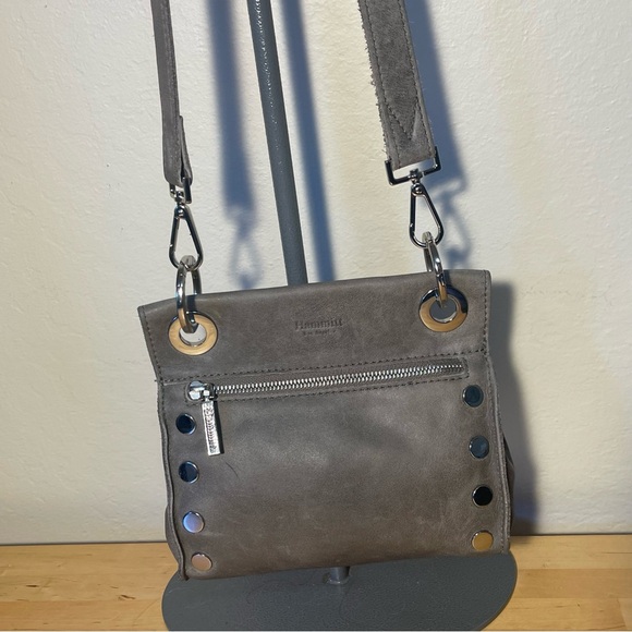 Hammitt | Bags | Hammitt Tony Small Pewter Brushed Silver Crossbody ...